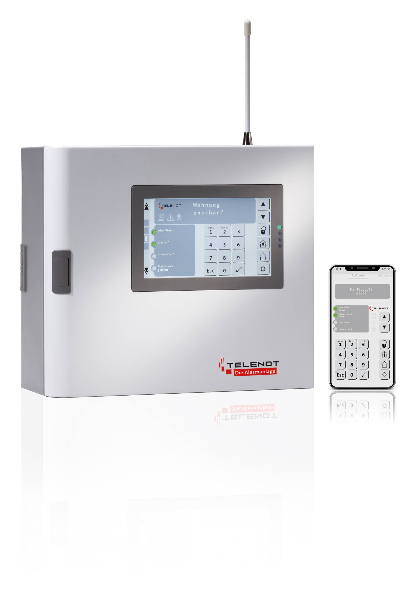 TELENOT compact easy | control Sicherheit + Service Gruppe