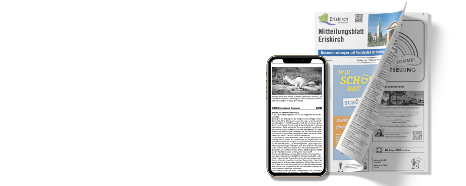 Mitteilungsblatt Nr. 3 vom 16.01.2026 | Gemeinde Eriskirch