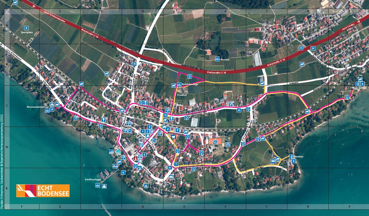 Ortsplan | Gemeinde Nonnenhorn