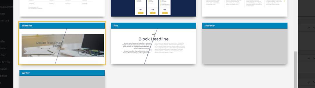Bildtrenner › CANVAYO – Support