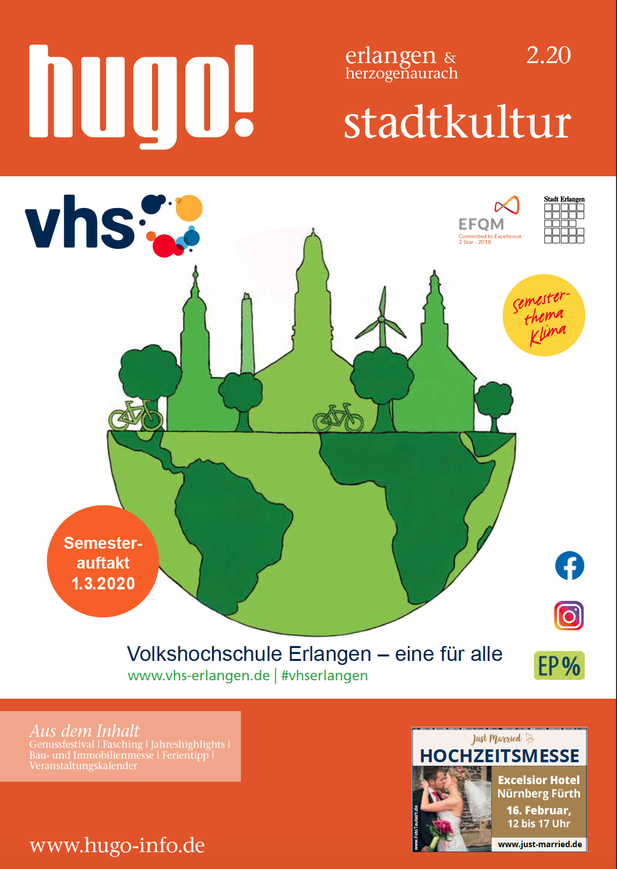 Hugo Magazin Erlangen 02 2020 › Hugo Stadtmagazin - HUGO INFO
